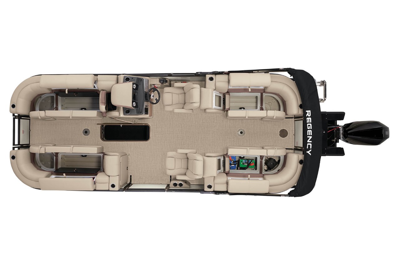 230 DL3 - REGENCY Pontoon Boat