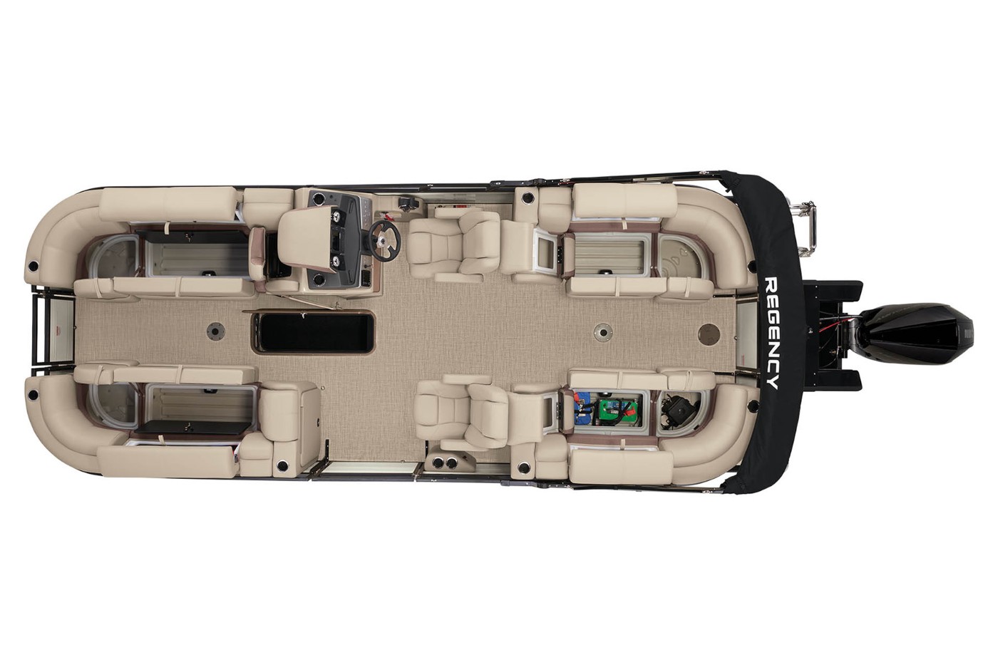 230 DL3 - REGENCY Pontoon Boat