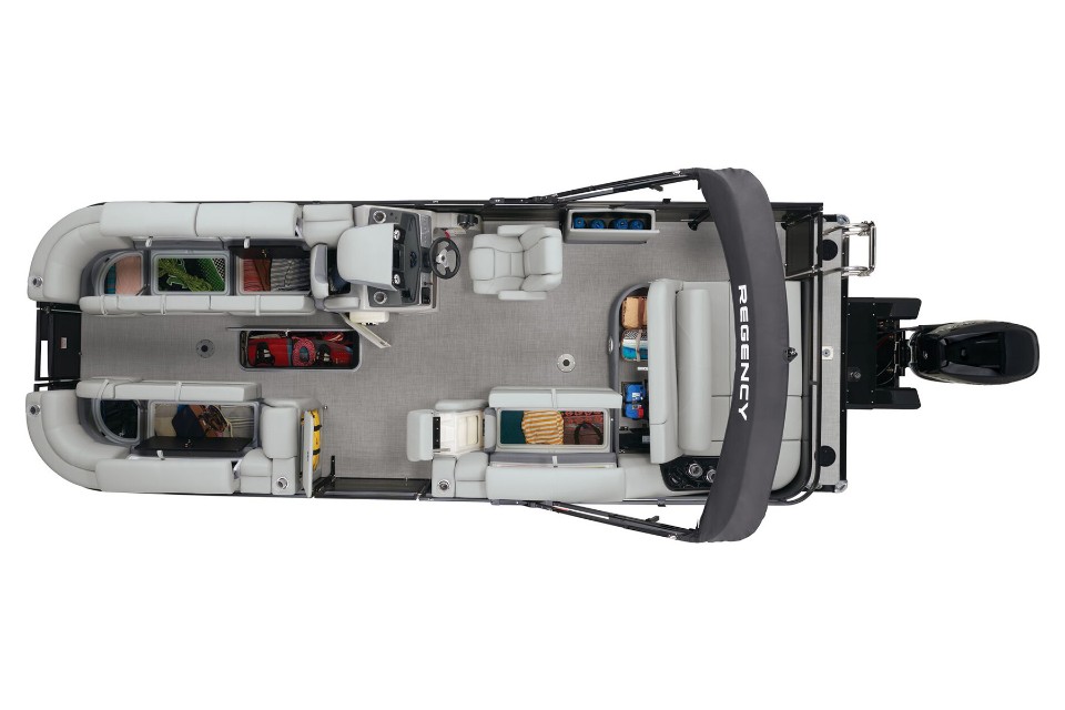 250 DL3 - REGENCY Pontoon Boat