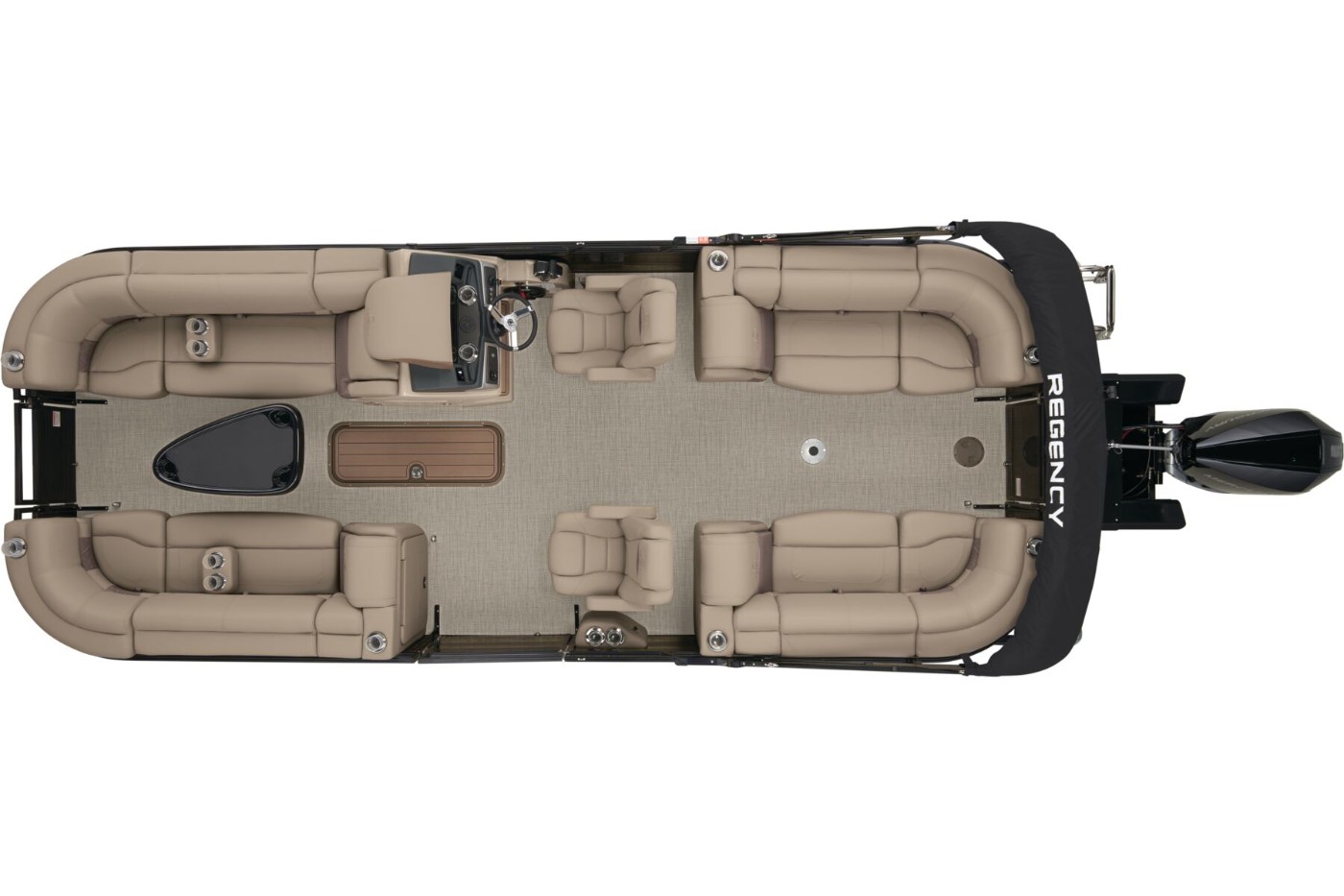 REGENCY Luxury Pontoon Model Offering