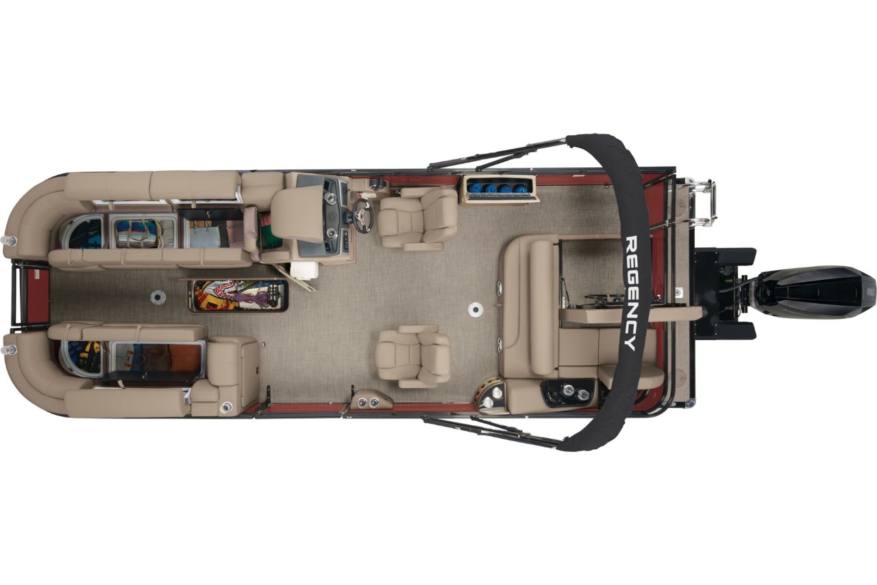 250 DL3 - REGENCY Pontoon Boat