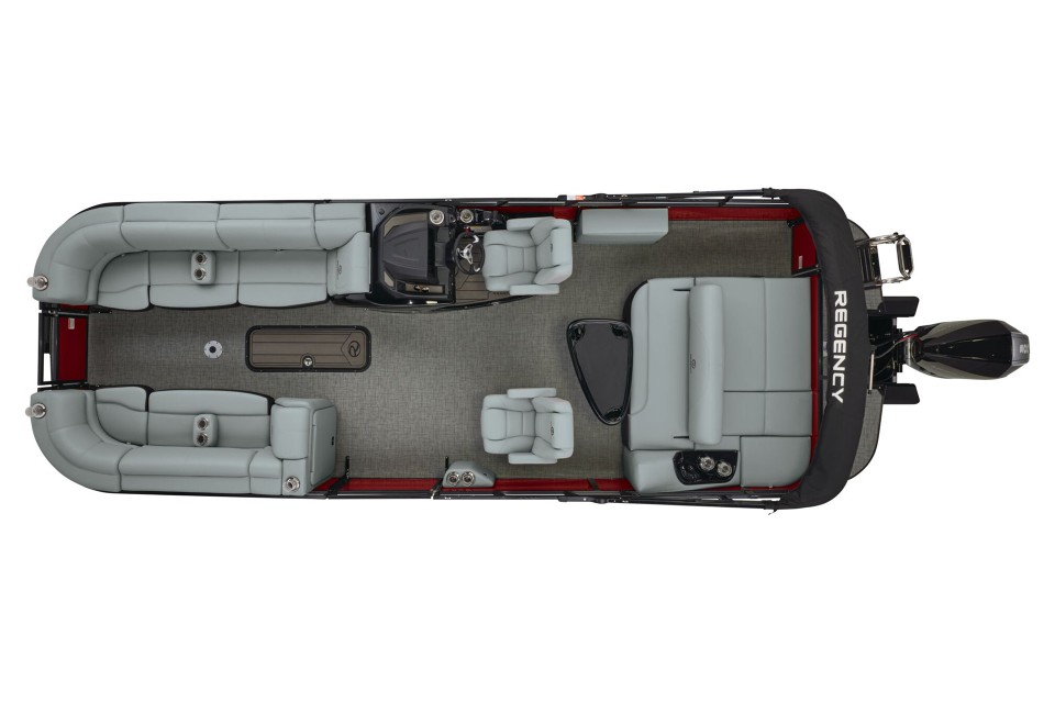 250 DL RF - REGENCY Pontoon Boat