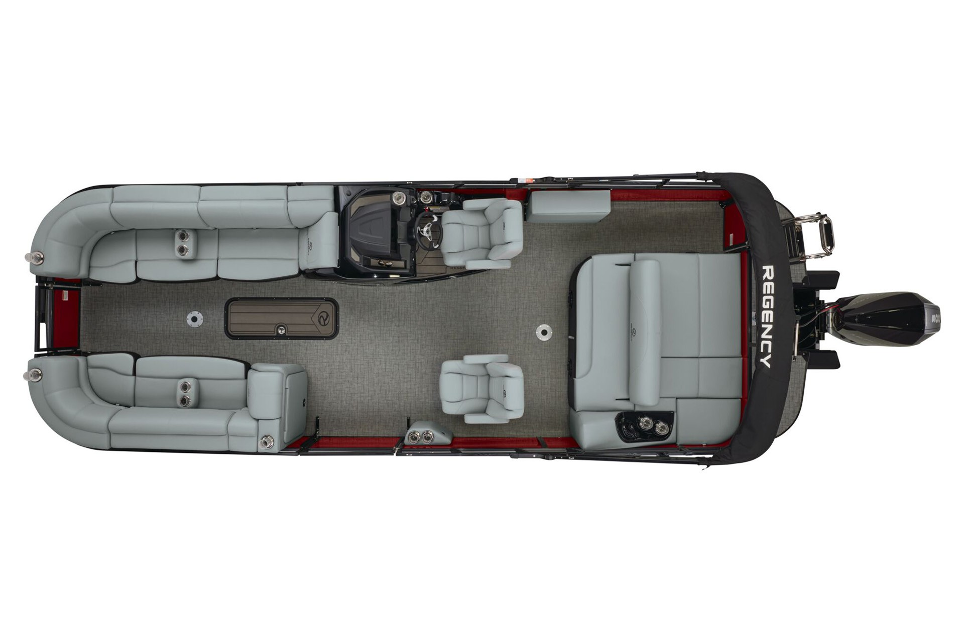250 DL RF - REGENCY Pontoon Boat